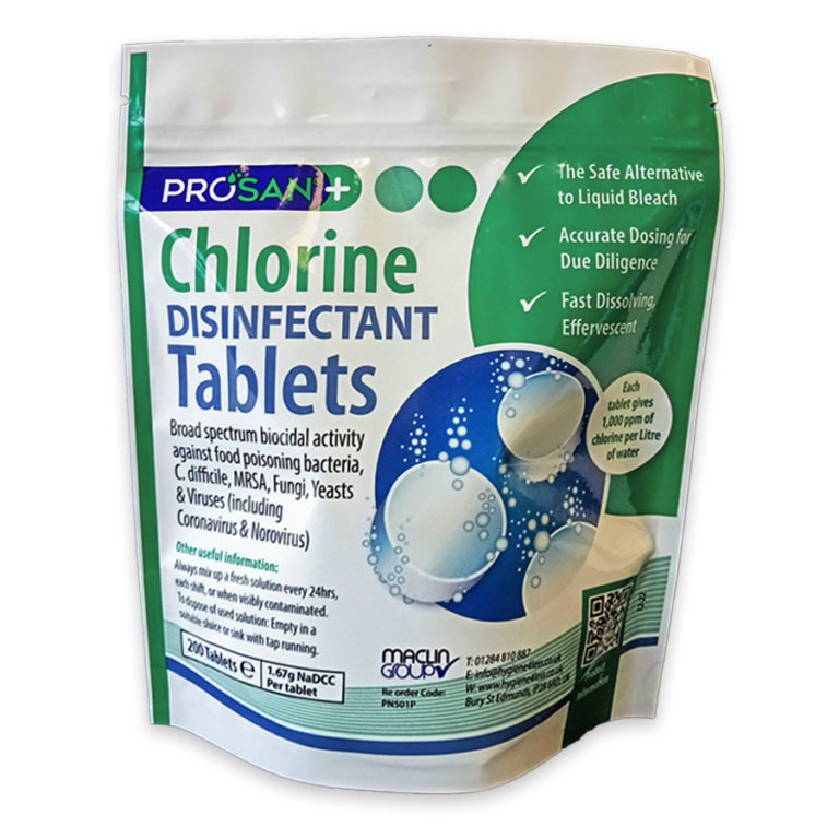 Chlorination and Chlorine Tablets from Maclin Group